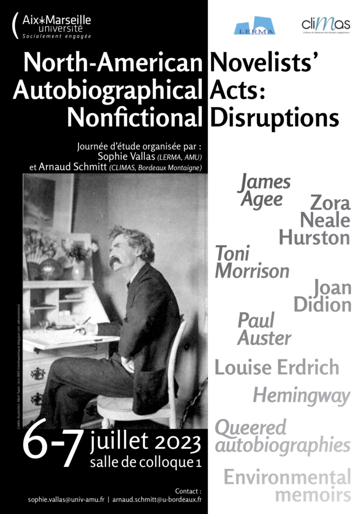 JE "L'ACTE AUTOBIOGRAPHIQUE" – LERMA